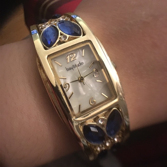 Bay Studio | Accessories | Baystudio Gold Bracelet Watch | Poshmark